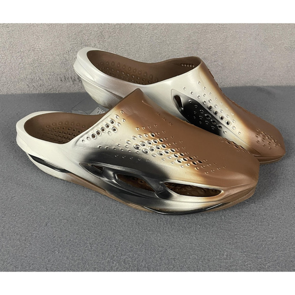 Nike | Shoes | Nike Mmw 05 Slide Shoes Mens Size 3 Brown Black White ...